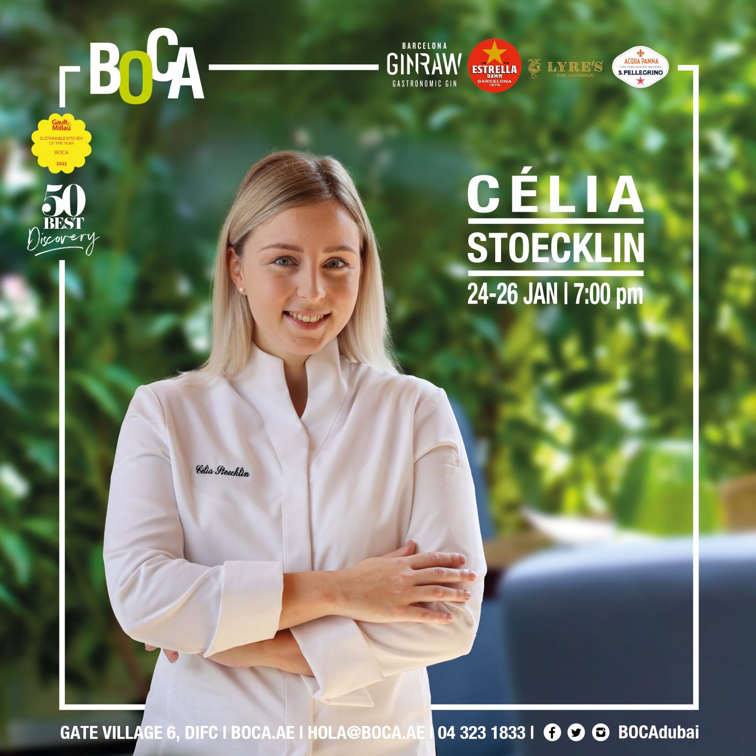 BOCA | CÉLIA STOECKLIN | KITCHEN TAKEOVER: 7 CHEFS in 7 WEEKS